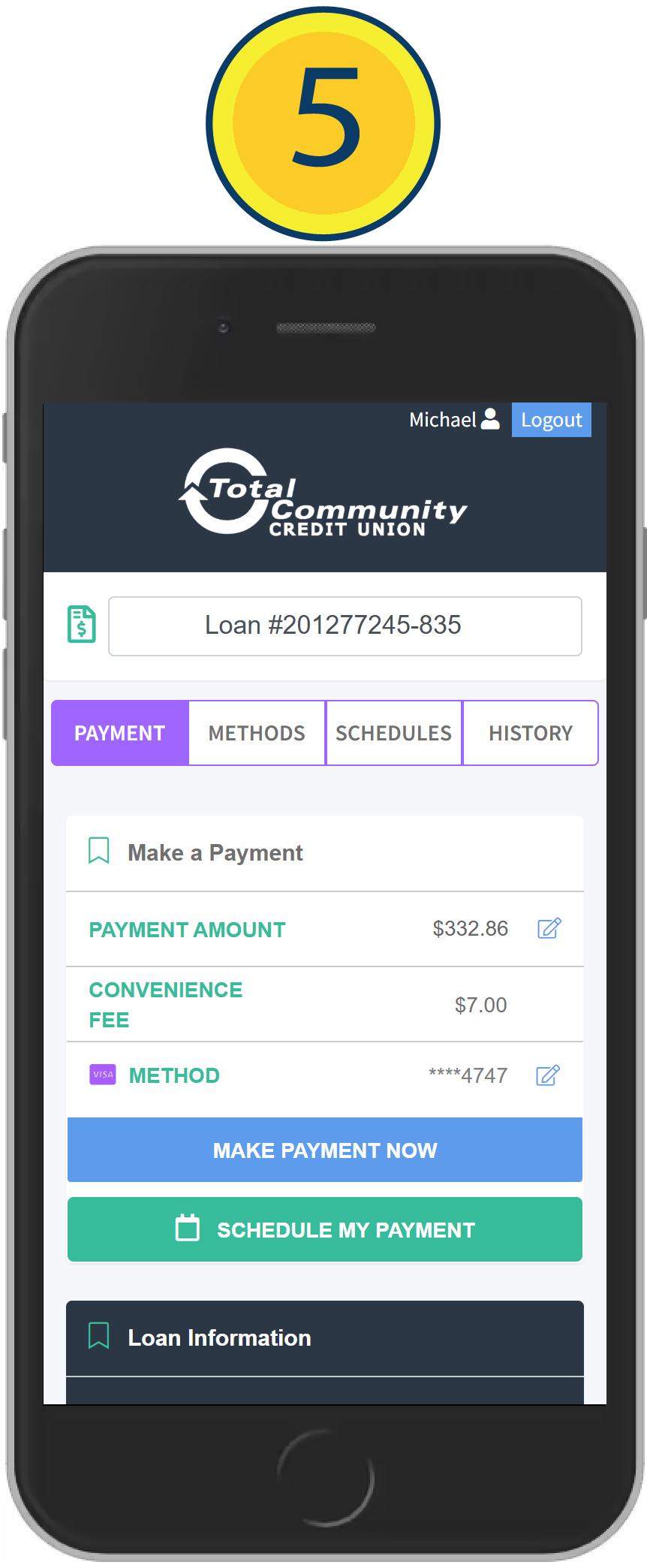 Make-A-Payment Services - Total Community Credit Union