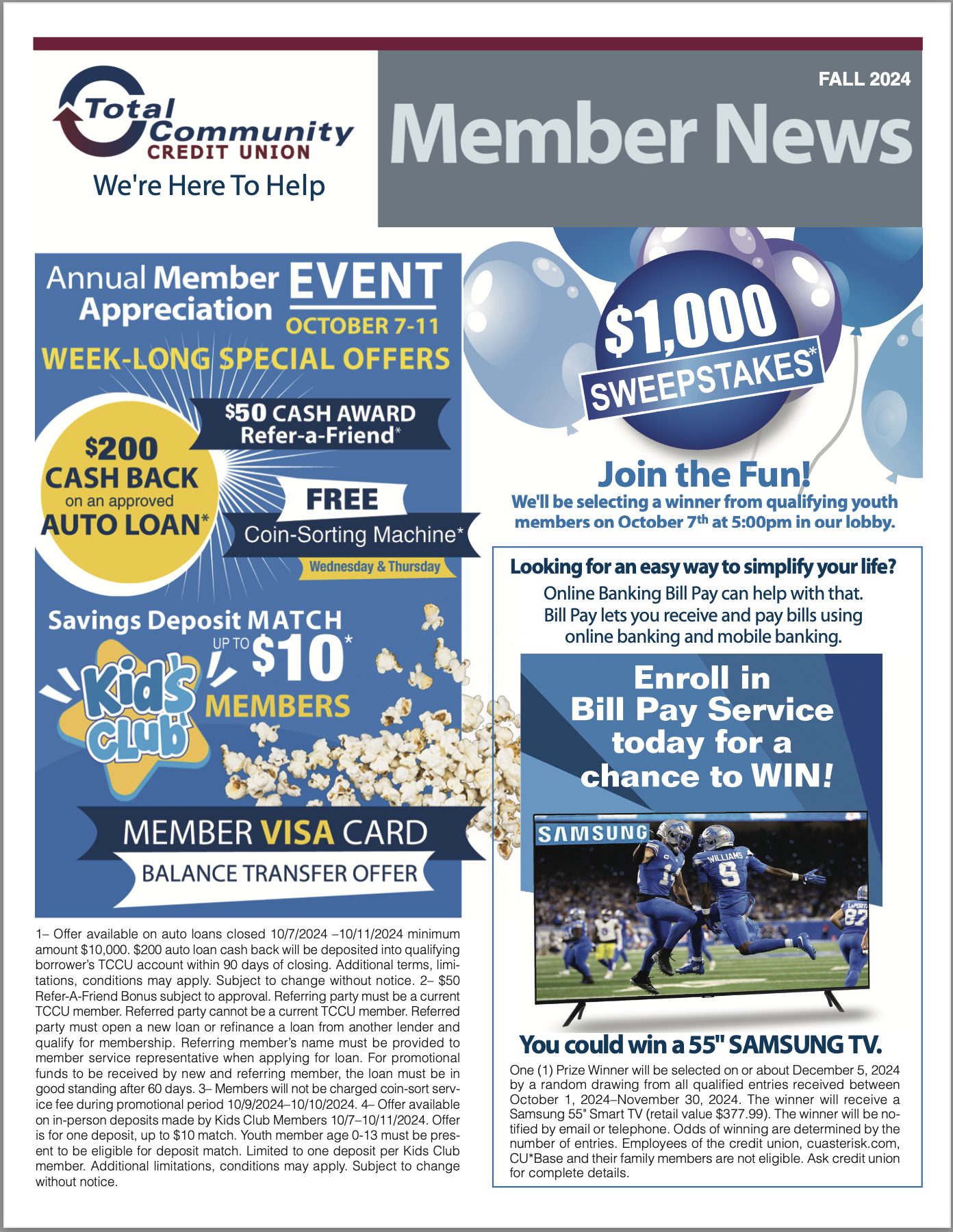 Newsletter - Total Community Credit Union