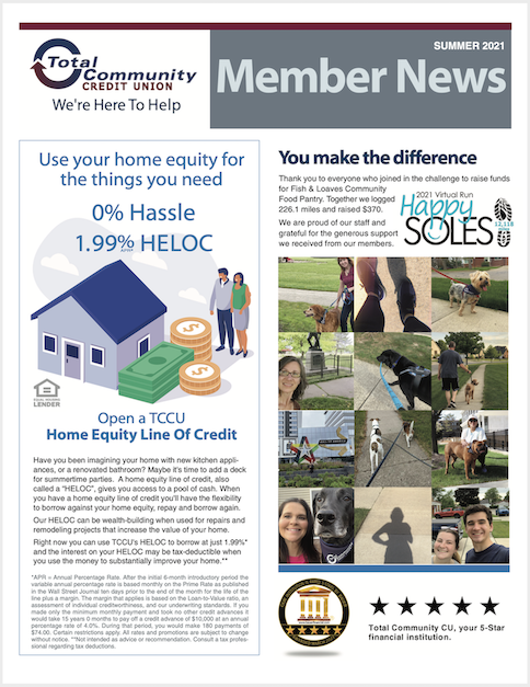 Newsletter | Total Community Credit Union